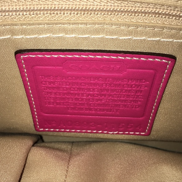 Coach | Bags | Coach 1554 Madeline Hampton Leather Handbag Satchel Tote ...